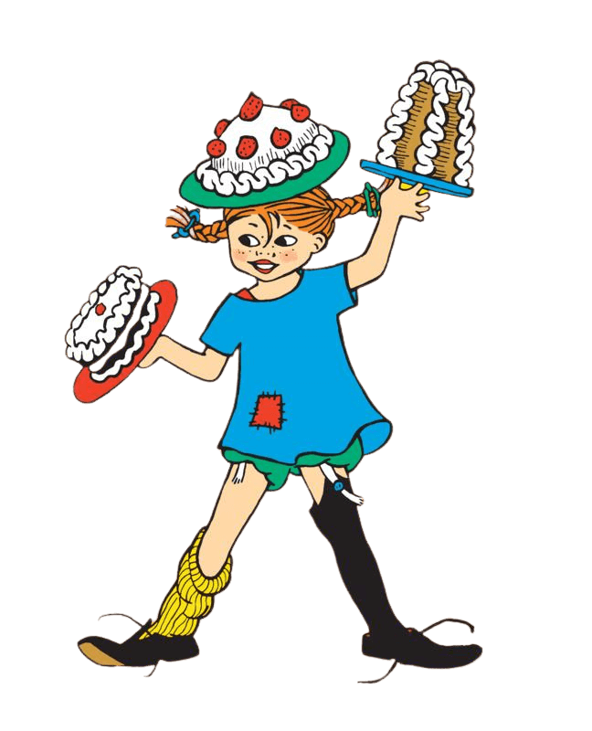 Disegni Pippi Calzelunghe Illustrabimbi | Shop Bambino e Bambina Cotone ...